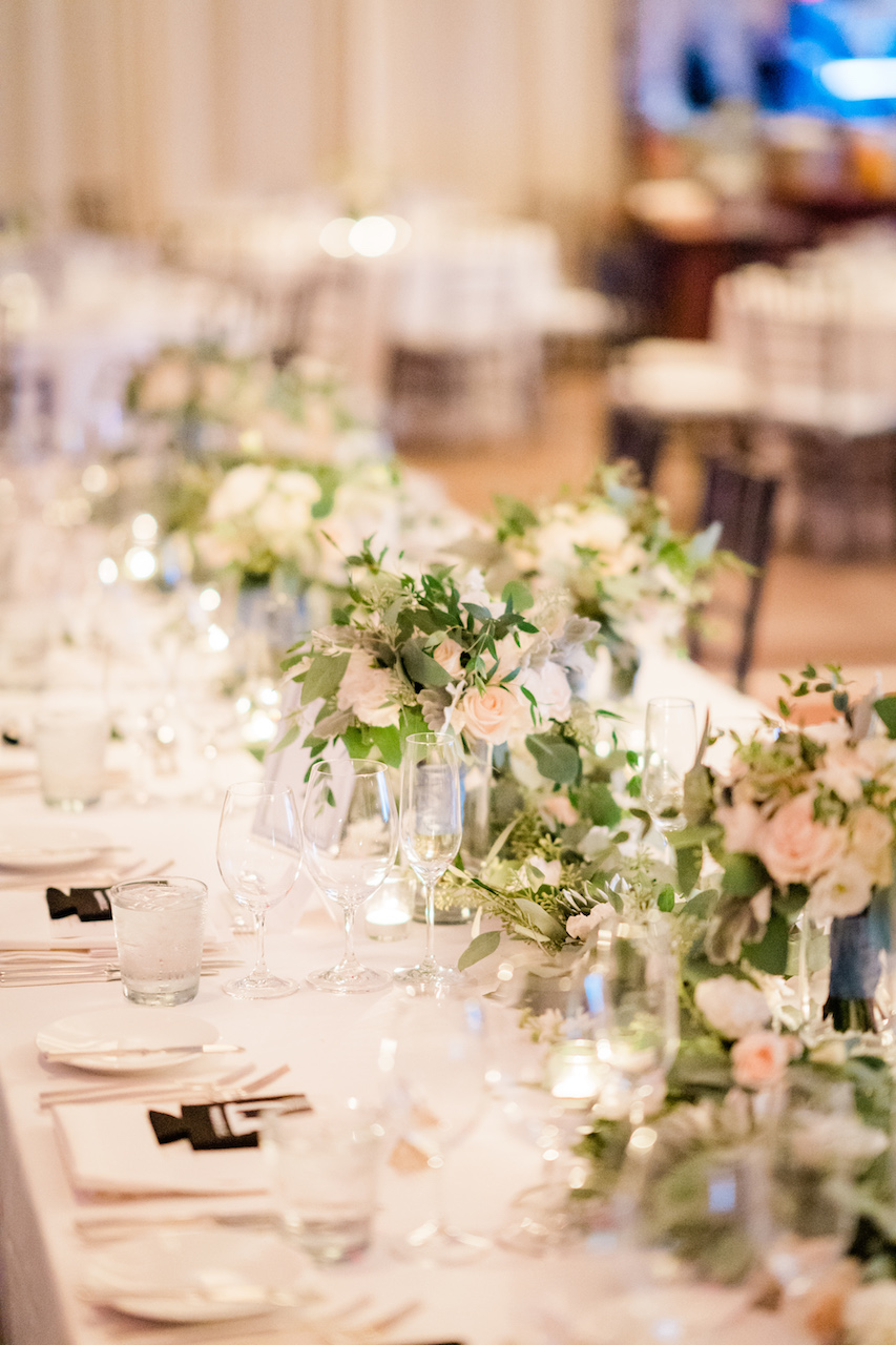 Classic Park Hyatt Wedding with a Hint of Blue and White | Petal's Edge ...