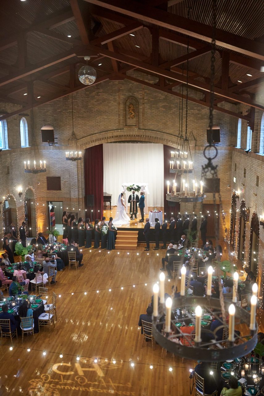 Tropical Vibes at St Francis Hall | Petal's Edge Floral Design