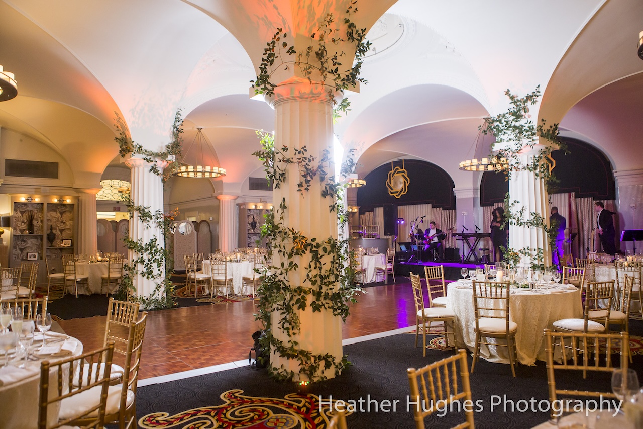 Evergreen Winter Wedding at Hotel Monaco DC | Petal's Edge Floral Design