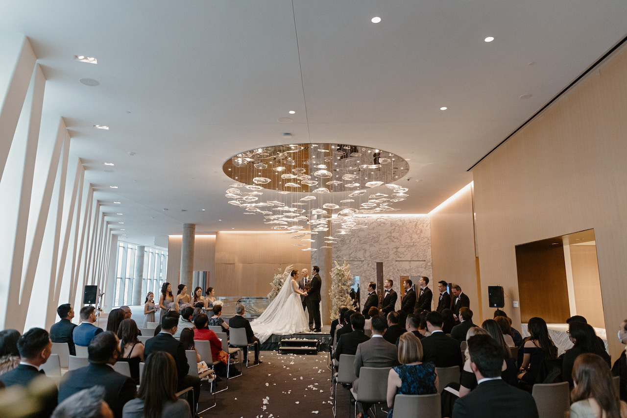 Conrad ballroom wedding | Beachweddingtips.com