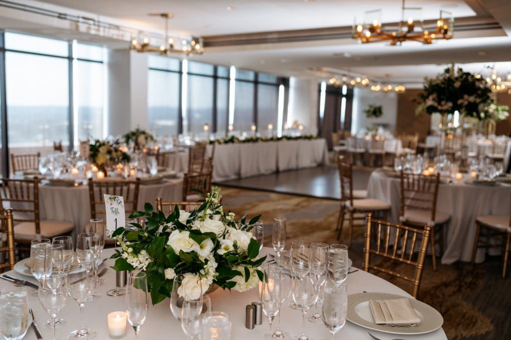 Spring Wharf Intercontinental DC Wedding | Petal's Edge Floral Design