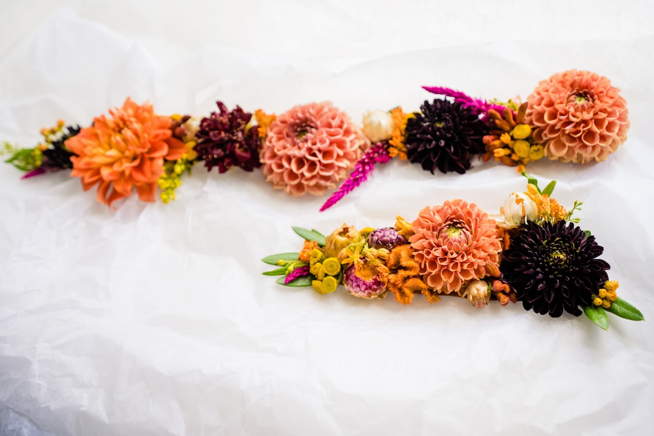 Wearable Flowers for Summer Wedding at Hotel Monaco DC | Petal's Edge ...
